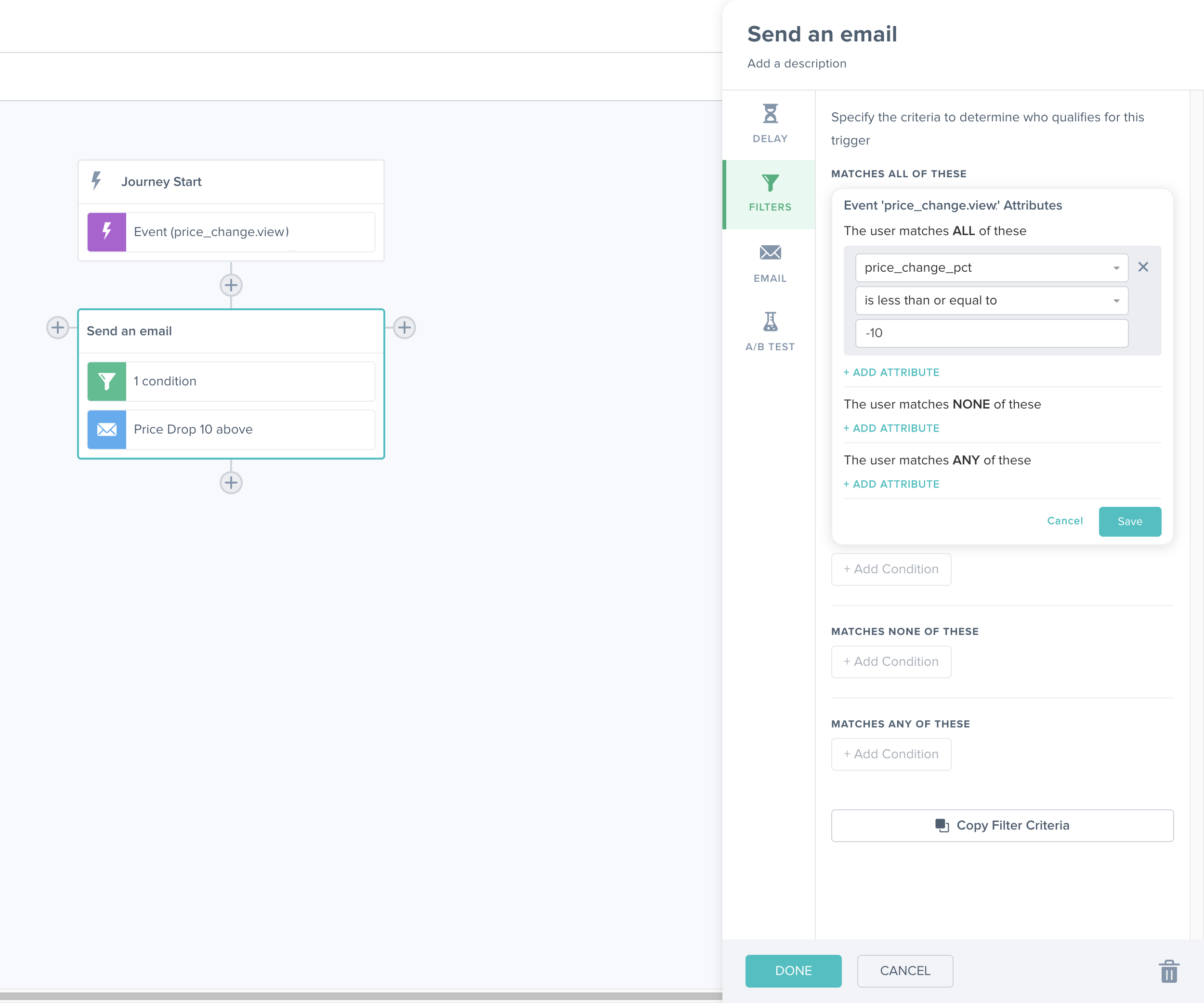 Price drop alert – Help Center
