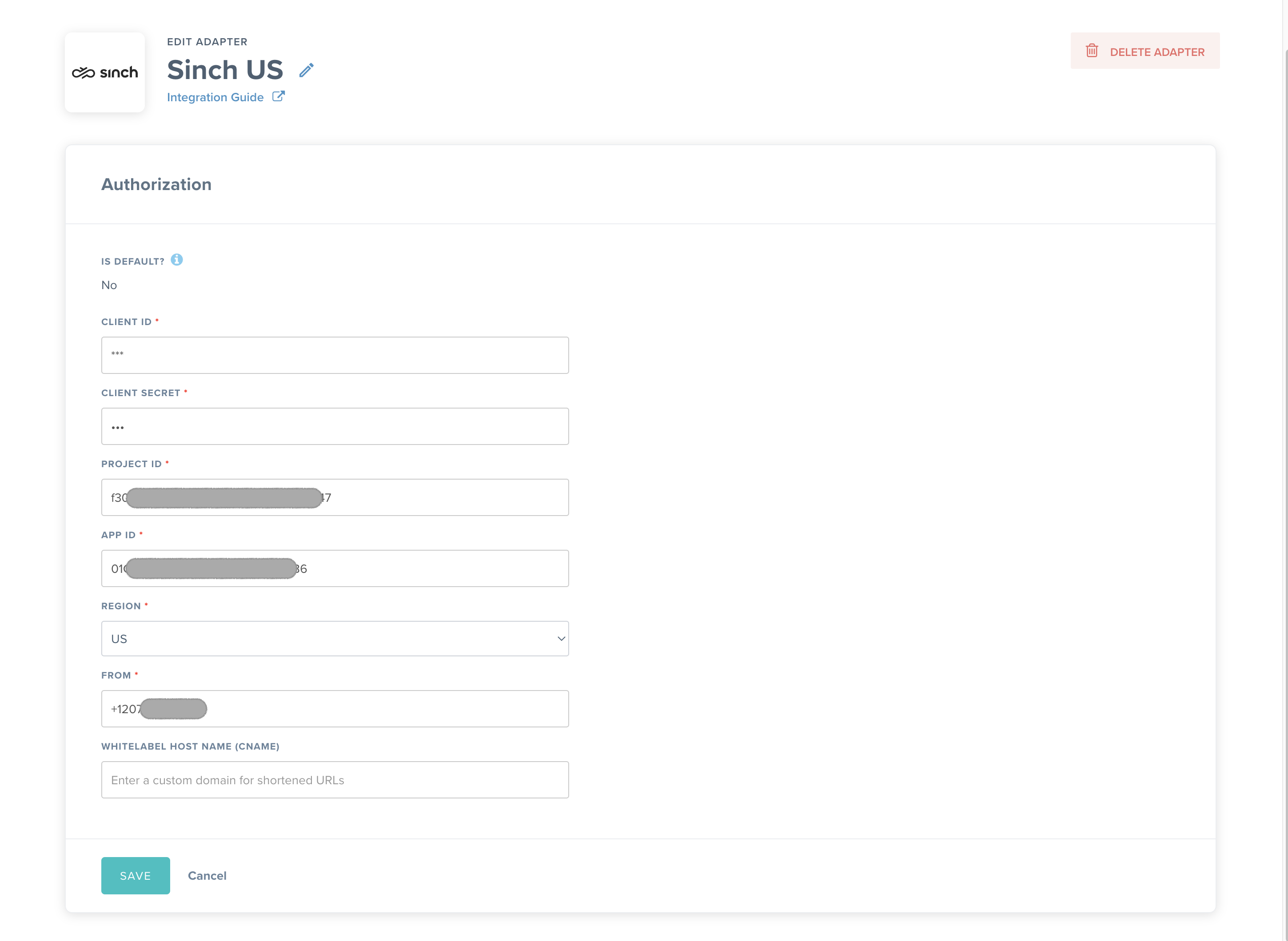 Sinch - SMS – Help Center