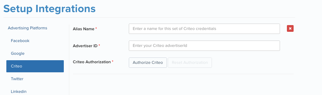 Criteo - Audience – Documentation Criteo - Audience – Documentation