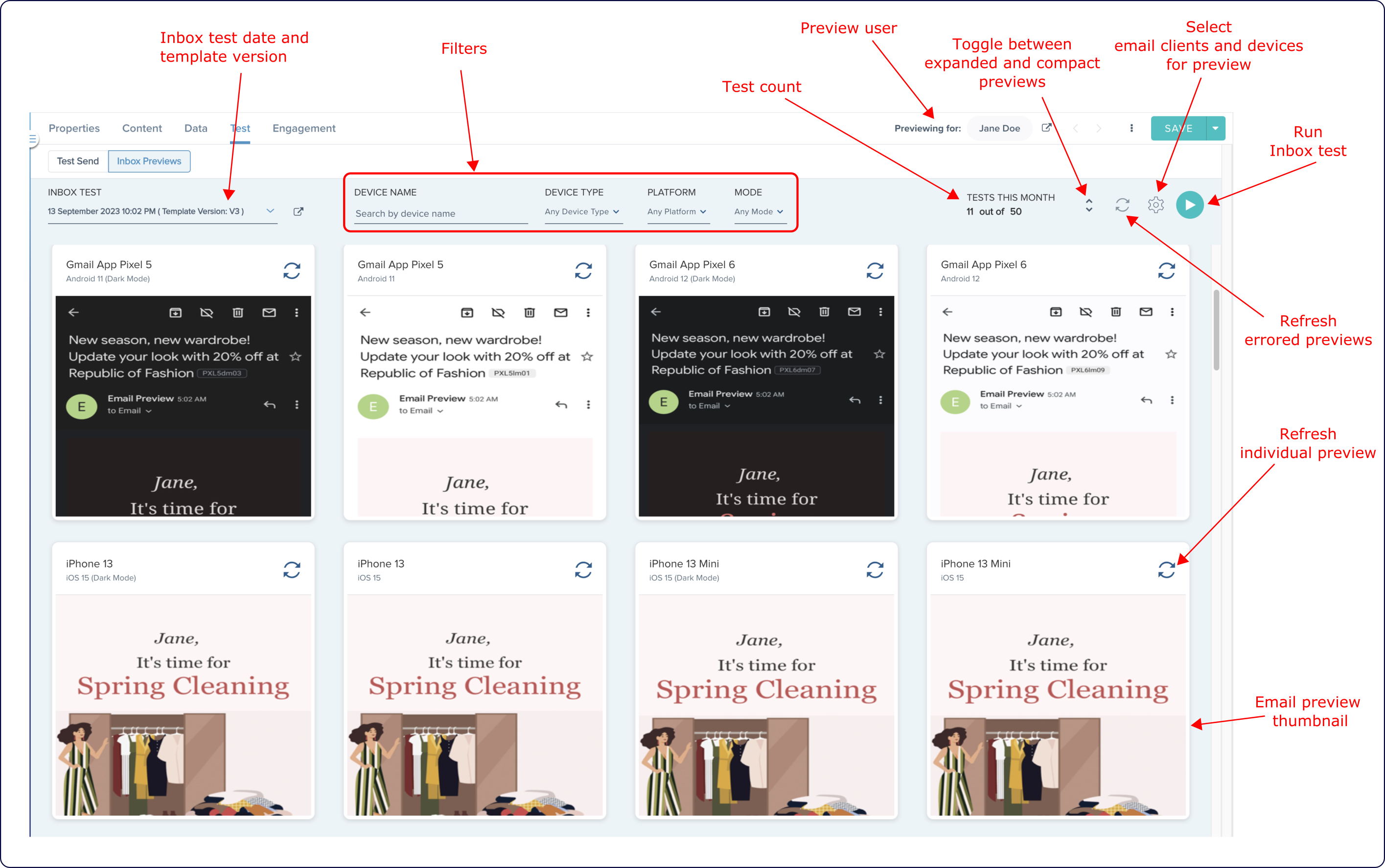 Test the email template – Help Center