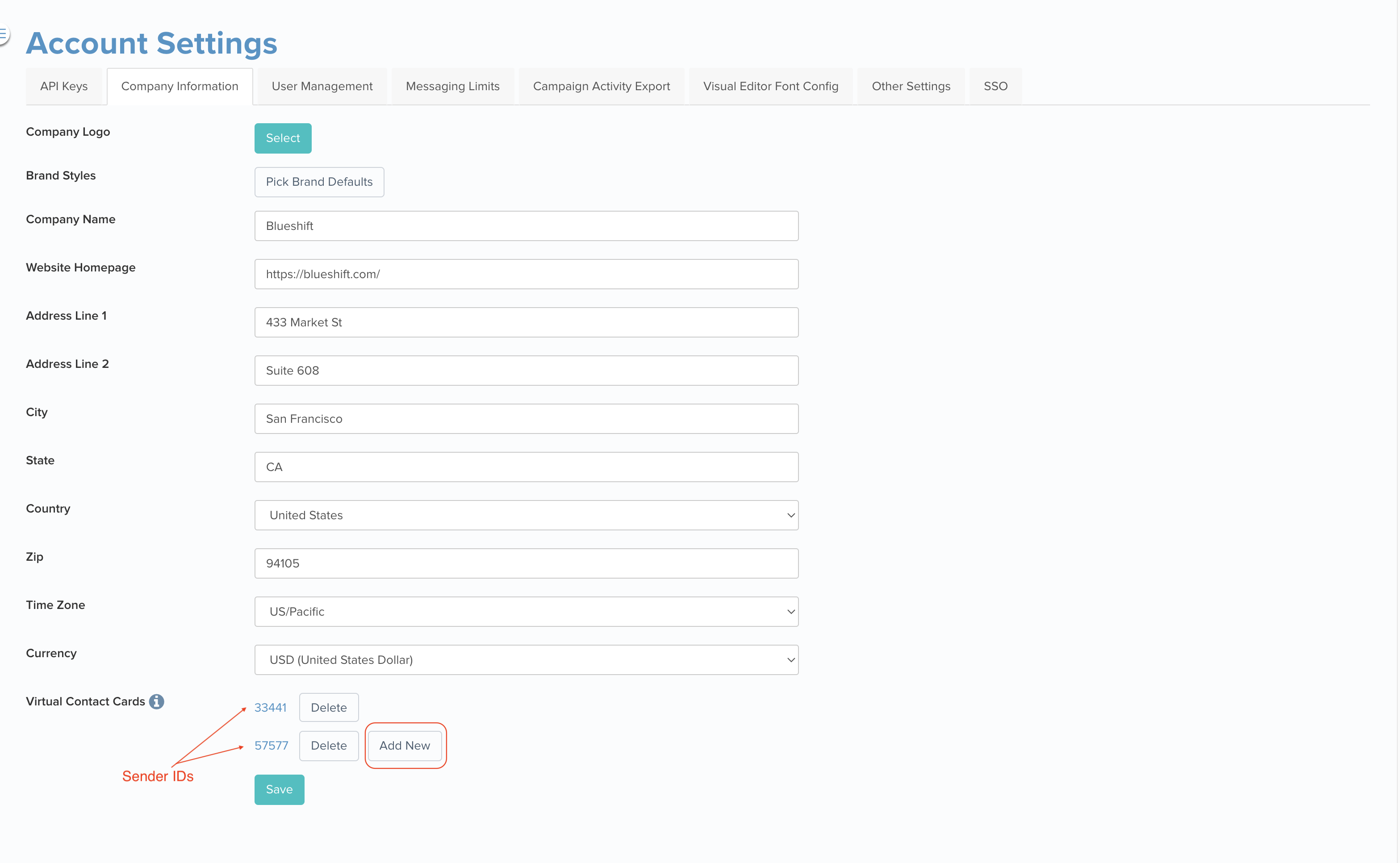 Company Information – Help Center