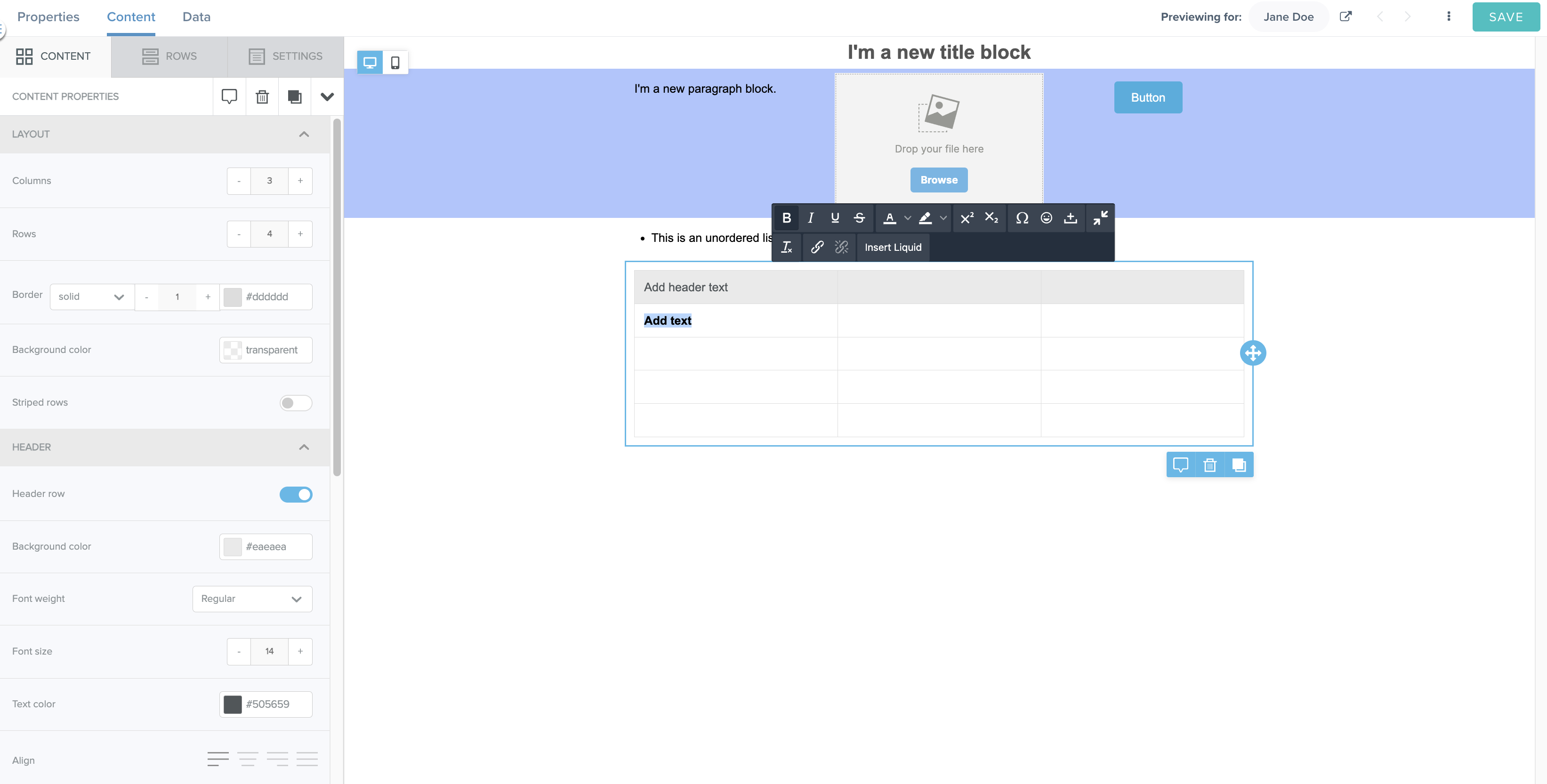 Designing Live Content Using Visual Editor Help Center 