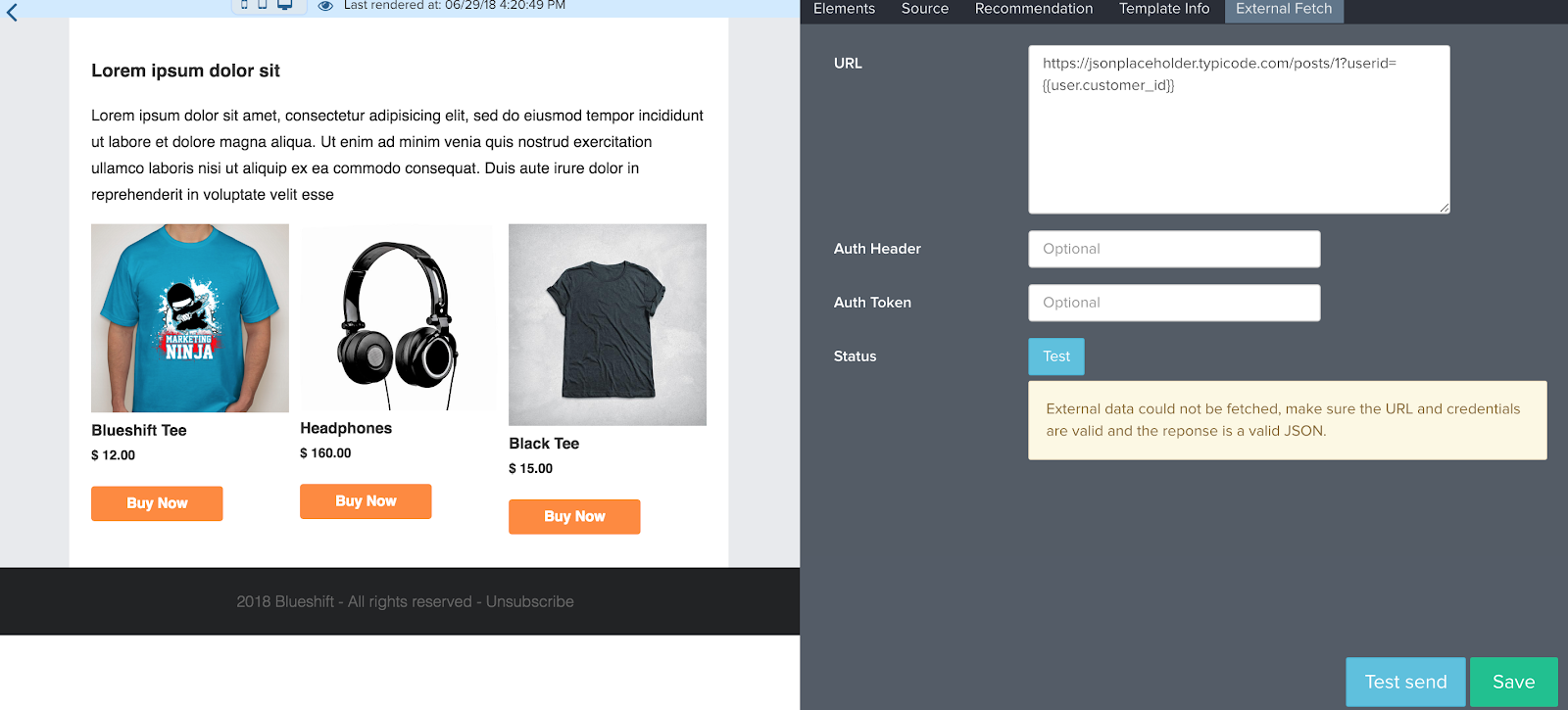 External Fetch Blueshift Documentation Hub