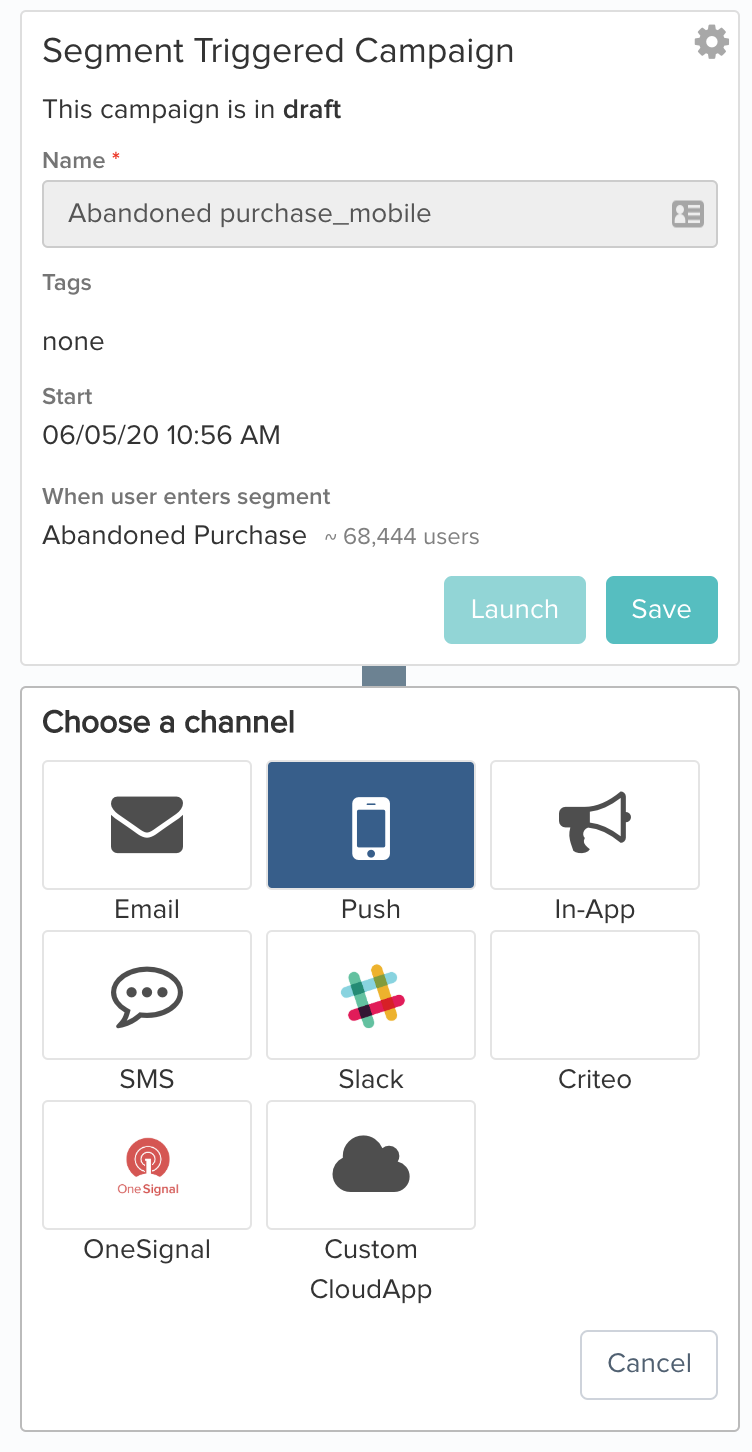 Manage campaigns for multiple mobile apps – Documentation