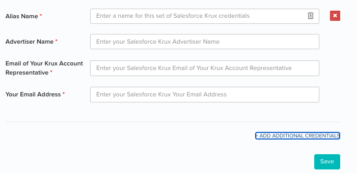 Salesforce DMP (Krux) - Audience – Blueshift Documentation Hub
