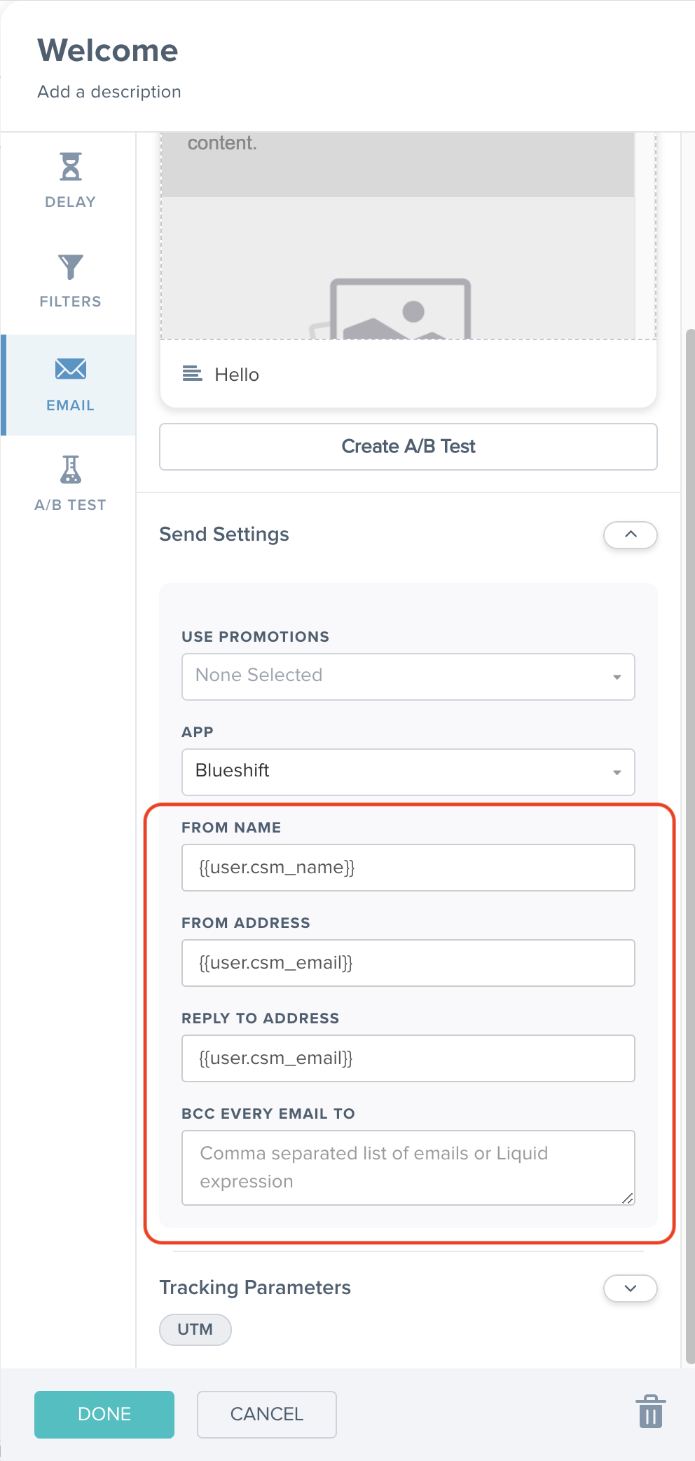 Personalization using Liquid – Help Center
